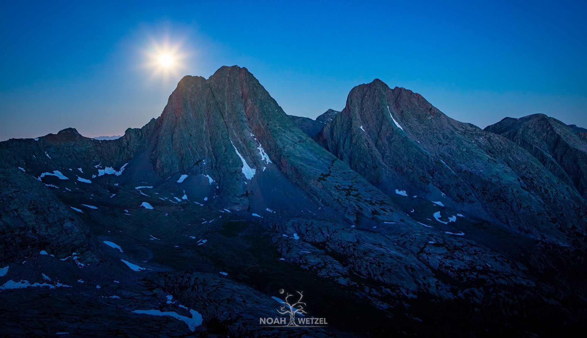 Grenadier Moonset – The Wetzel Gallery